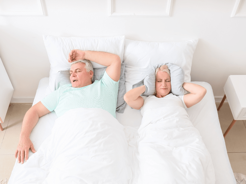 Strategies For Sleeping While Your Partner Snores