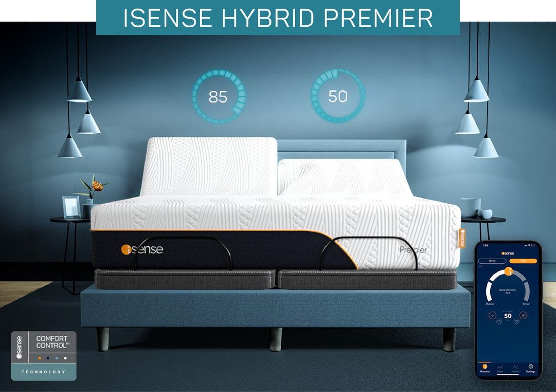 Adjustable Mattress by iSense - Top Rated Beds for Couples