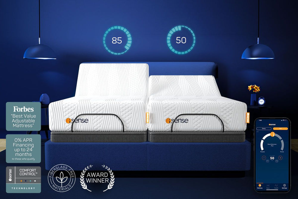 iSense Classic Dual Comfort Adjustable Mattress
