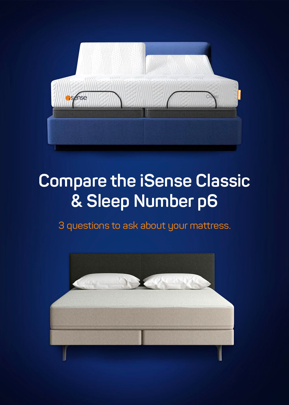 Compare iSense Classic vs. Sleep Number P6