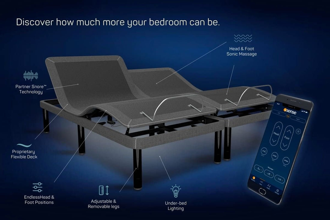 Adjustable Bed Frames & Mattress Bases - isense